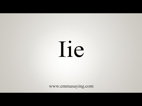 How To Say Iie