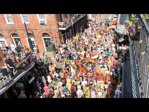 Chartres Street: Before, During and After Mardi Gras 2023