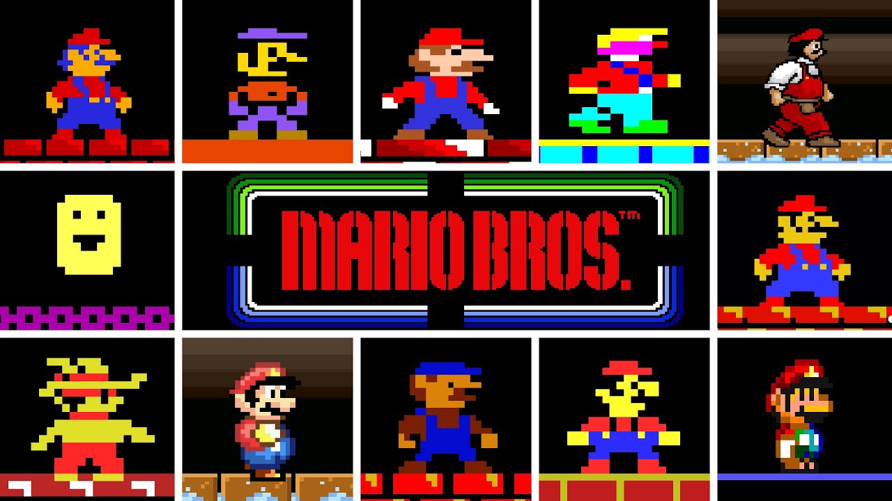 MARIO BROS. - CLONES Comparison Vol. 1 - 13th beats the official version!!!