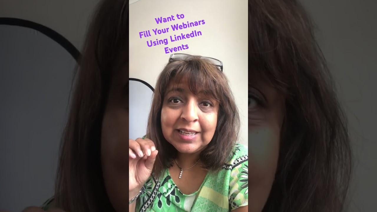 How to use LinkedIn Events to fill your webinar!!!