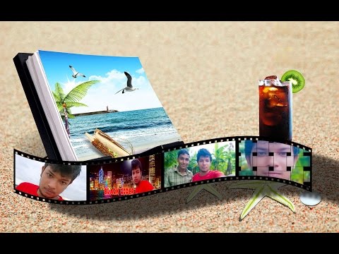 How to Create a 3D Film Strip in Photoshop cc 2015 tutorial
