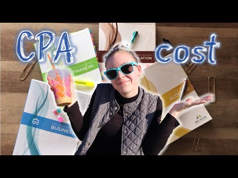 Cost to be a CPA | Study Materials | Licensing | Other Annoying Fees