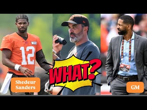 SHEDEUR SANDERS READY TO TAKE OVER BROWNS QB ROOM | LIVE SHOW 🔥🔥🔥