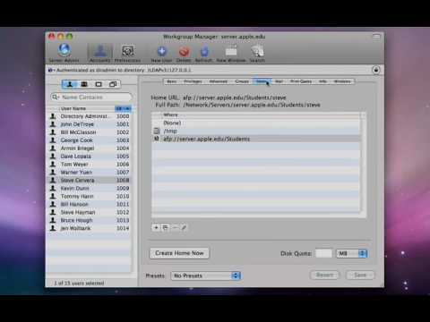 Apple- Network Account Management