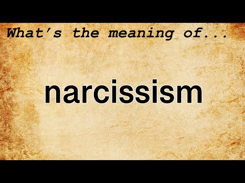 Narcissism Meaning : Definition of Narcissism