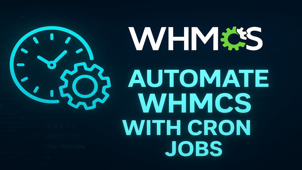 Automate WHMCS: How to Set Up & Configure Cron Jobs (Complete Step-by-Step Tutorial)