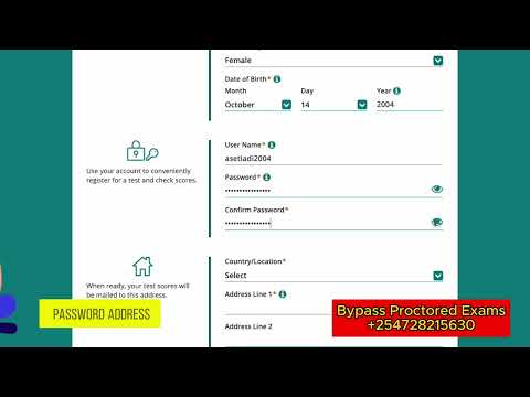 How to create an ETS Accoont for your TOEFL Test