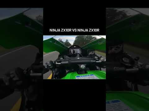 Kawasaki Ninja Zx10r Vs Ninja Zx10r #shorts