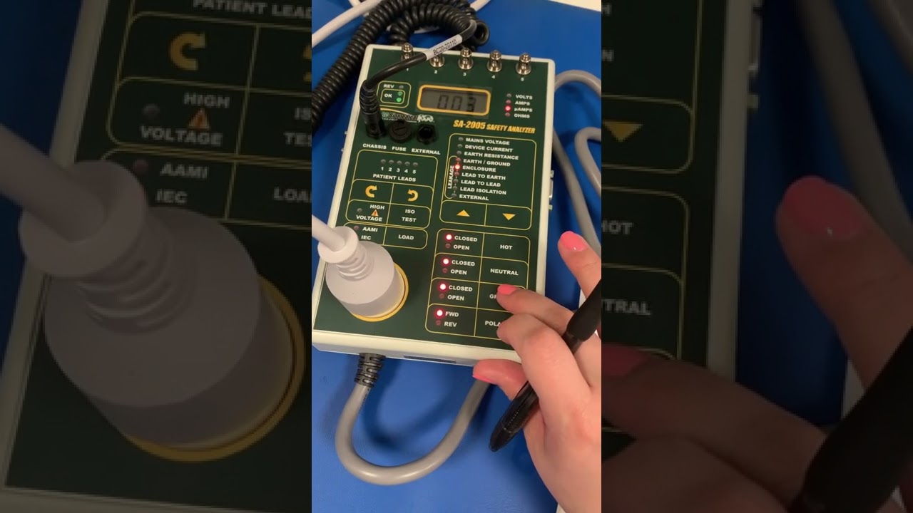 Enclosure/chassis leakage test (ISO 60601)
