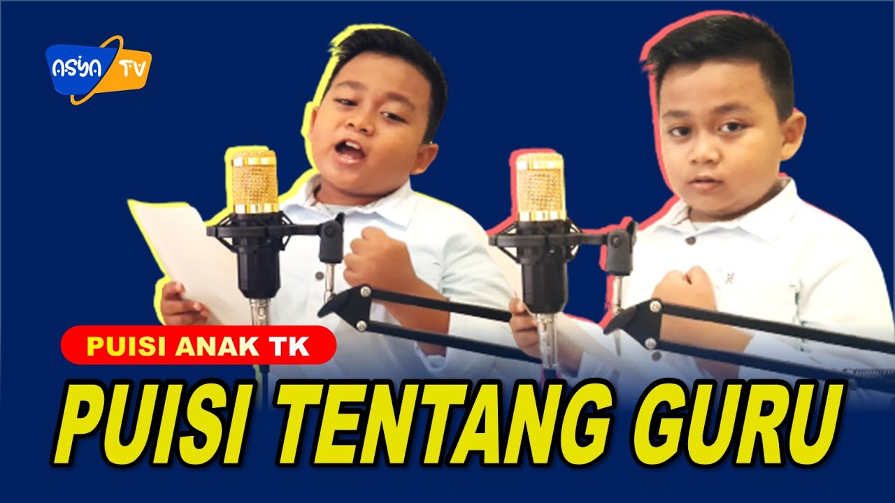 PUISI UNTUK GURU - Puisi Anak TK untuk Guru - Perpisahan TK Islam Perkasa - (Rasya Alfarizhi)