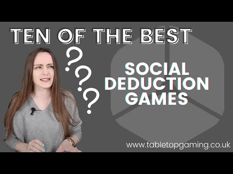 Ten of the Best Social Deduction Games | Tabletop Gaming