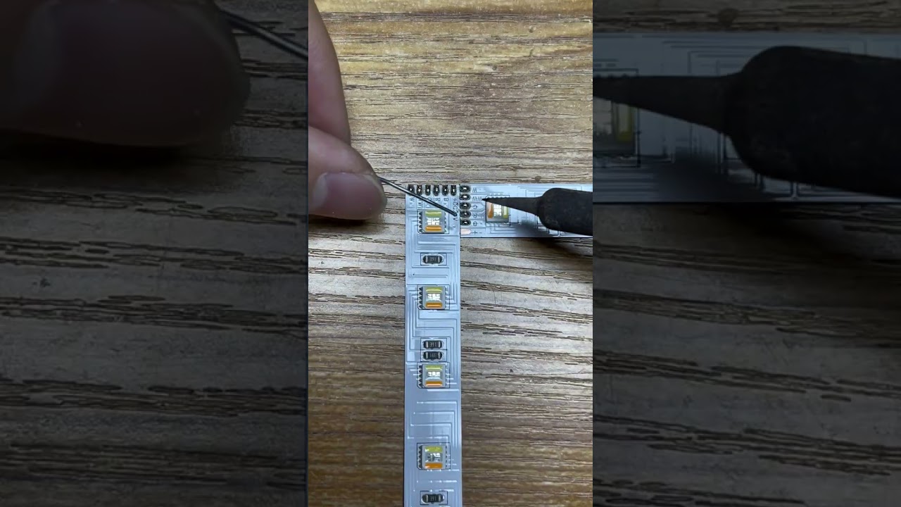 RGBWW 5-in-1 LED Strip Soldering Guide 🔥 Easy DIY Tutorial