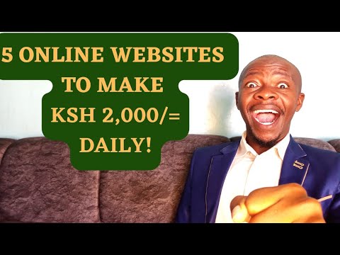 5 WEBSITES THAT PAYS YOU Ksh 2,000/= DAILY WORKING ON THEM. 5 SIDE HUSTLES! 2023#kenya #nairobi