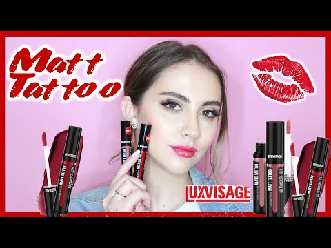 Жидкая губная помада LUXVISAGE MATT TATTOO No transfer 12H купить с ...