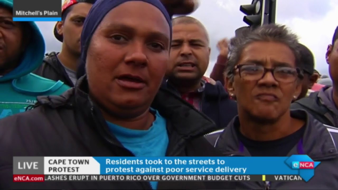 #MitchellsPlainProtest - 