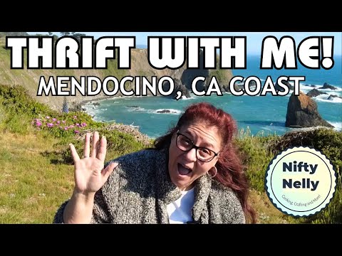 Exploring MENDOCINO COUNTY'S Hidden Thrift Store Gems‼️