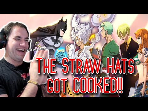 Batman & Luffy React to How Batman Would SOLO the One Piece crew With Prep Time! [REACTION]