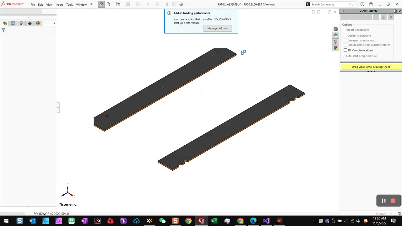 Run Solidworks Macro from Add-in