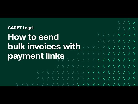How to send bulk invoices with payment links