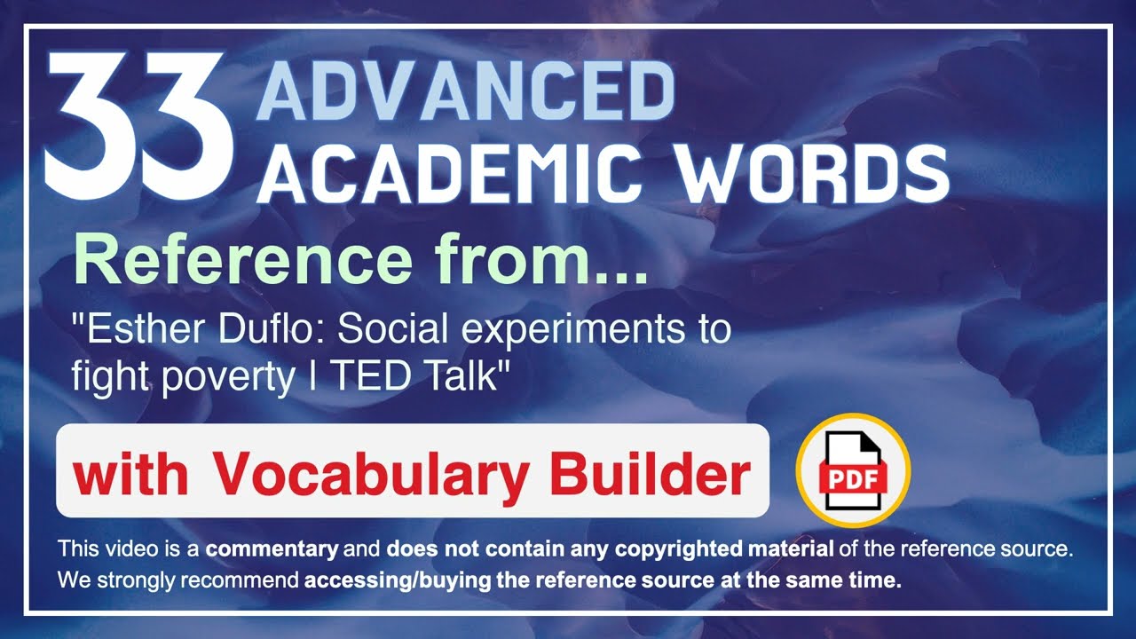 33 Advanced Academic Words Ref from 