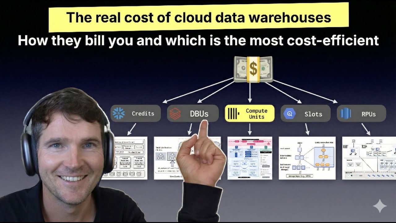 The real cost of cloud data warehouses: how they bill you and which is the most cost-efficient
