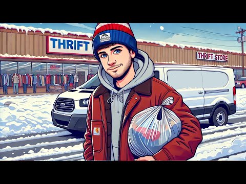Cold Weather: Thrift Store Finds w/ Abandoned Storage Unit UPDATE