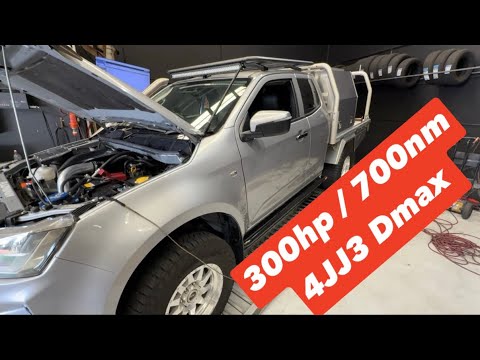 How to get 300hp from a 4JJ3 DMAX