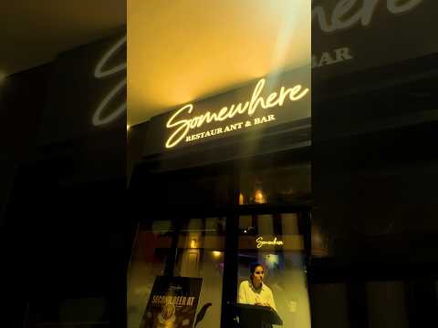 📍Somewhere Restaurant & Bar, Connaught Place, New Delhi | Weekend Vibes | Fine Dining Spot in Delhi