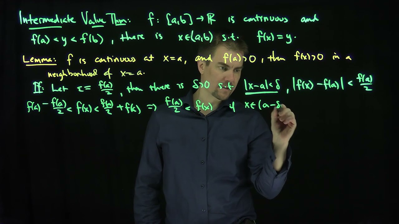 A Proof of the Intermediate Value Theorem