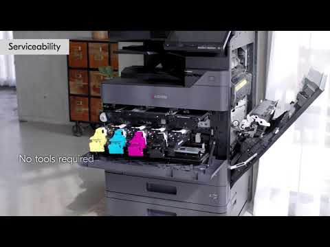 KYOCERA Video TASKalfa 2554ci & 3554ci Serviceability