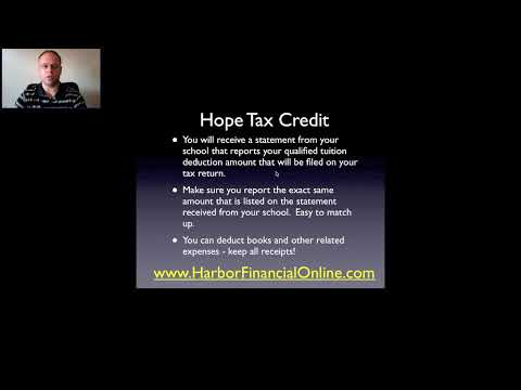 Hope Tax Credit