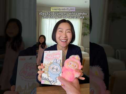LABUBU Big Into Energy or Exciting Macaron?! (Day 52, $1,800 Spent)
