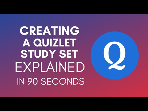 How To Create A Quizlet Study Set In 2024?