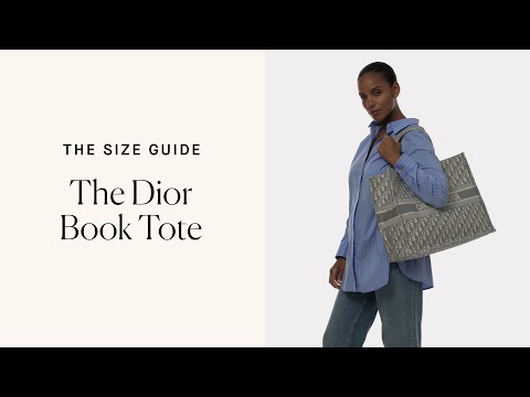 The Ultimate Size Guide for the Christian Dior Book Tote Bag | REBAG Luxury Handbags and More!