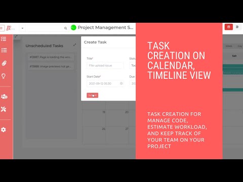 How to add the Project tasks on calendar and timeline view on Kanban board Restya Core