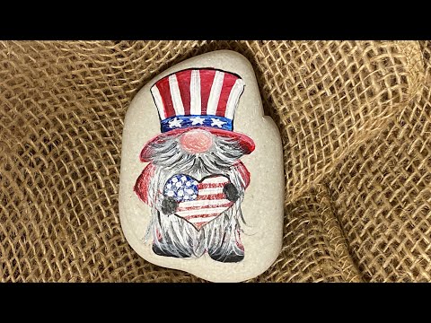 Memorial Gnome by Love Rocks