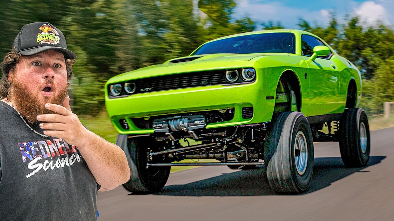 Dodge Hellcat FrankenCar Experiment Finally Hits the Road - autoevolution