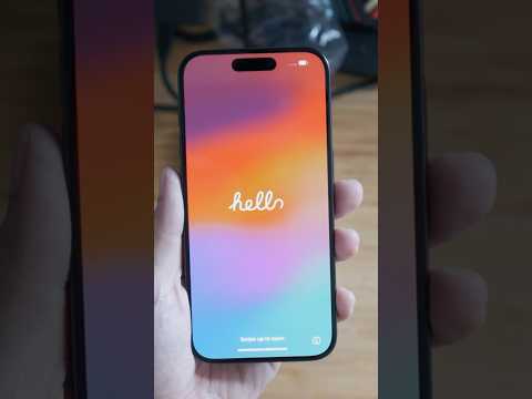 Unboxing iPhone 15 Pro Black Titanium! #iphone #apple