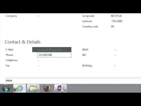 /data.mill for Dynamics CRM | formatting phone number