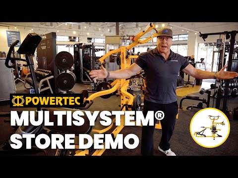 Powertec Workbench Multisystem In-Store Demo At Top Fitness | Authorized Dealers Across The Nation