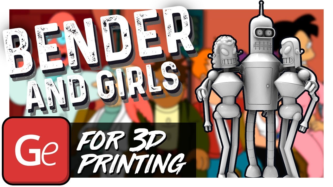 Bender 3D Model | Assembly by Gambody