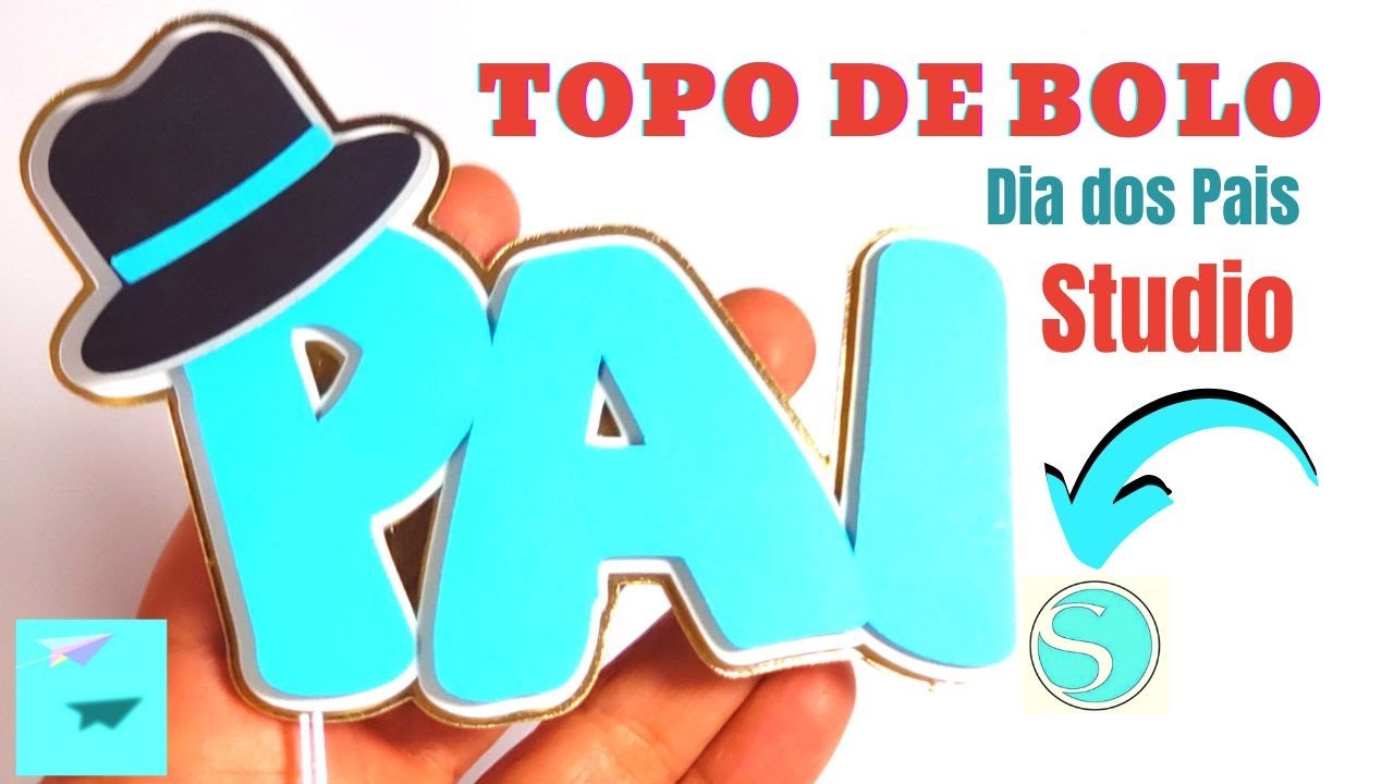 How to make a cake topper for Father's Day | Studio