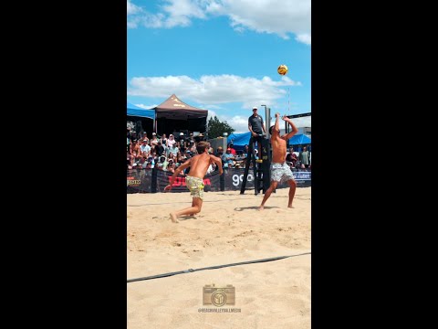 Just Tcrabb breaking ankles at AVP Denver 😅