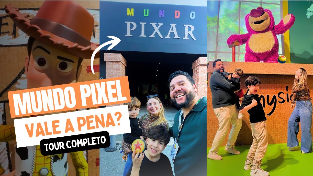 Pixar World in São Paulo: We went to the PREMIERE! Is it worth it? (COMPLETE EXPERIENCE 2025)