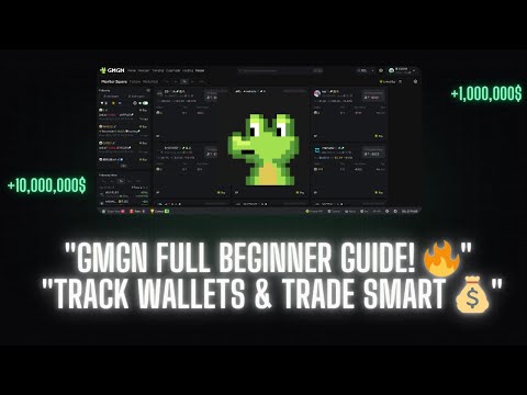 "How to Use GMGN for Beginners! 🚀 MemeCoin Trading & Wallet Tracking Made Easy"GMGN