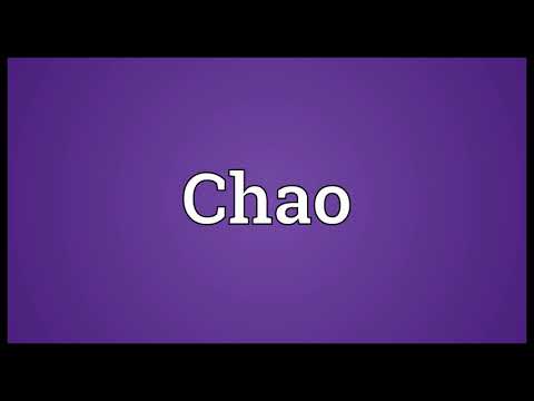 Chao Meaning