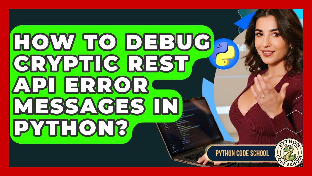 How To Debug Cryptic REST API Error Messages In Python? - Python Code School