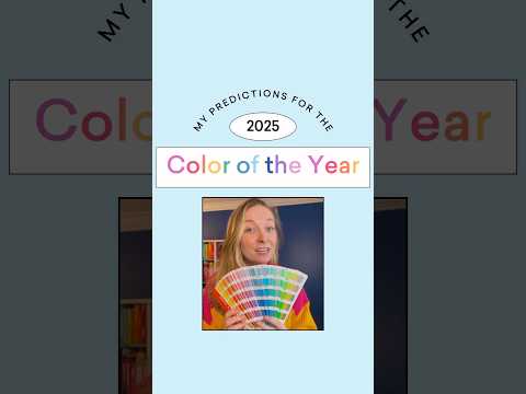 a graphic designer’s predictions for the 2025 Color of the Year 🎨 #graphicdesigner #pantone #color