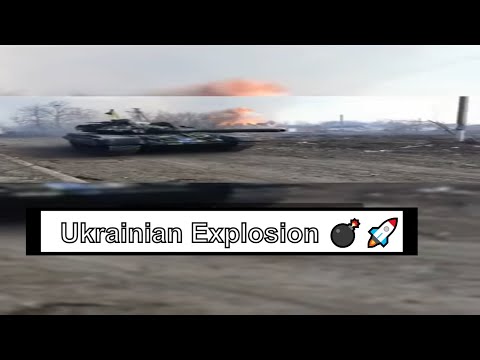 "For Ukraine" is written on a bomb by a Ukrainian Soldier before being dropped on Russians #ukraine