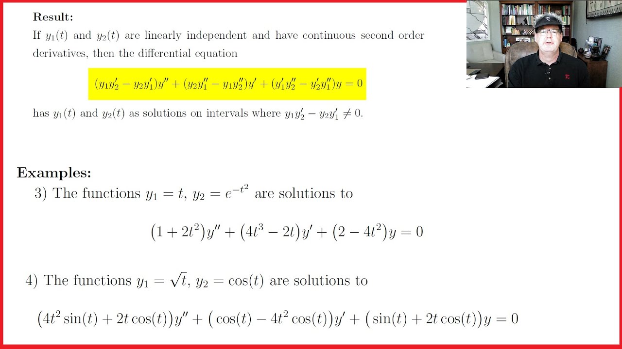 Abels theorem application
